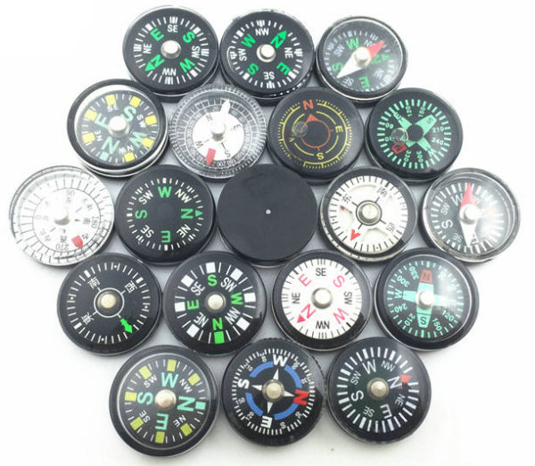 Uses of Mini Liquid Filled Button Compass - Haowind